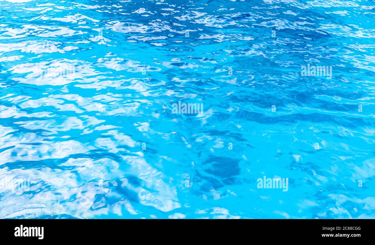 Bright sea water surface with ripple pattern. Natural background photo ...