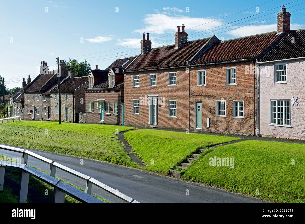 The village of Stillington, Hambleton, North Yorkshire, England UK ...