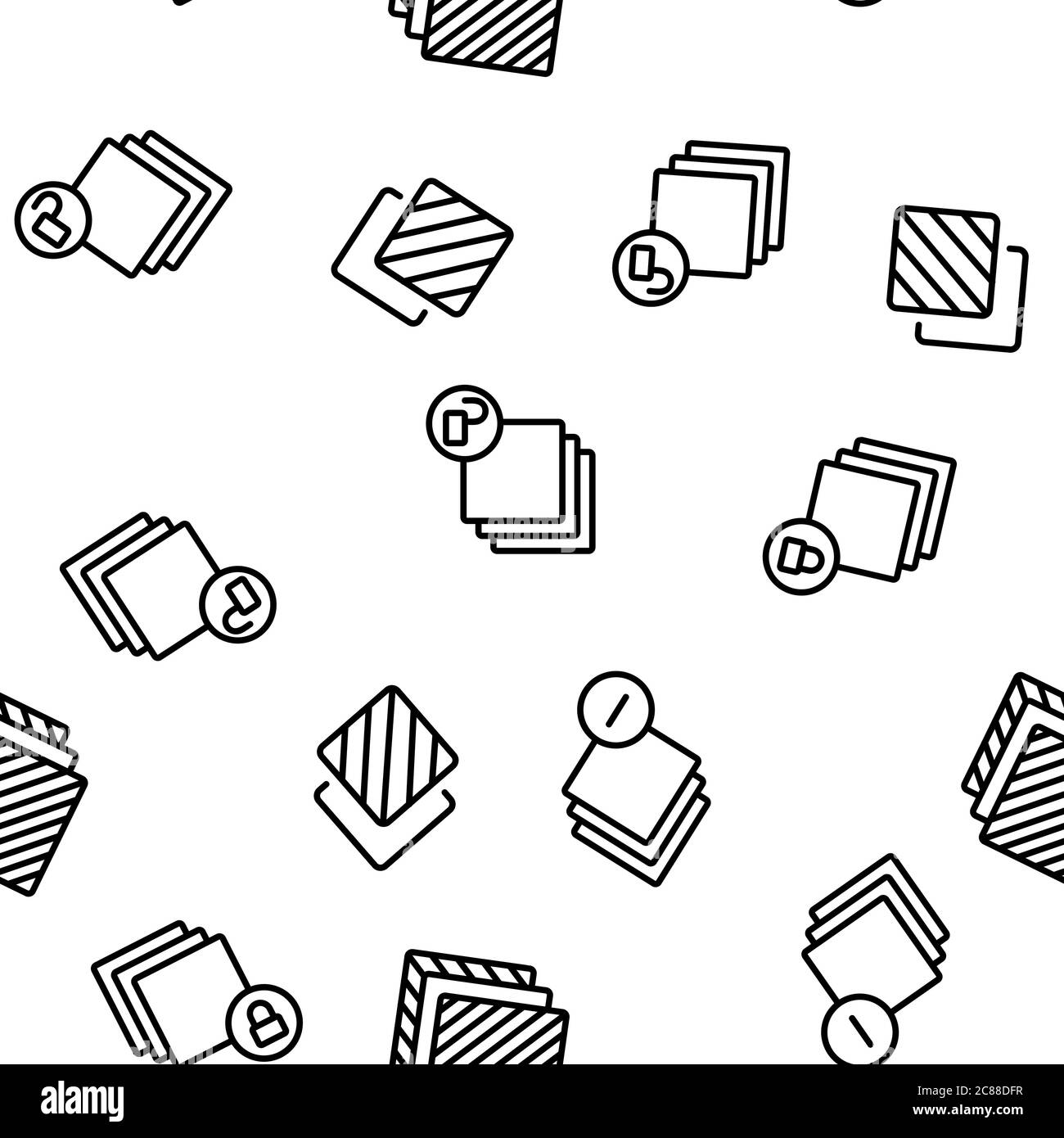 Layer Protect Material Vector Seamless Pattern Stock Vector Image & Art ...