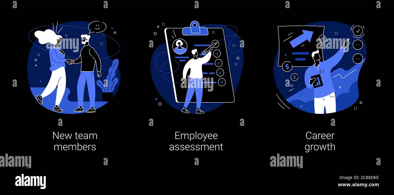 Career development abstract concept vector illustrations Stock Vector ...