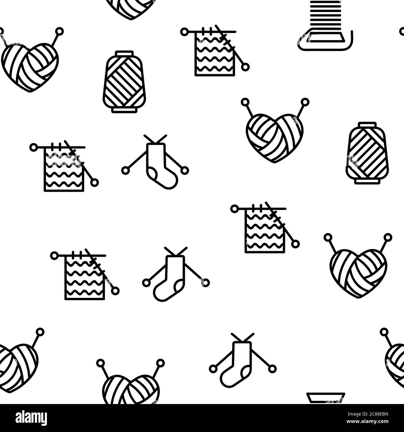 Spool thread texture seamless pattern Cut Out Stock Images & Pictures ...