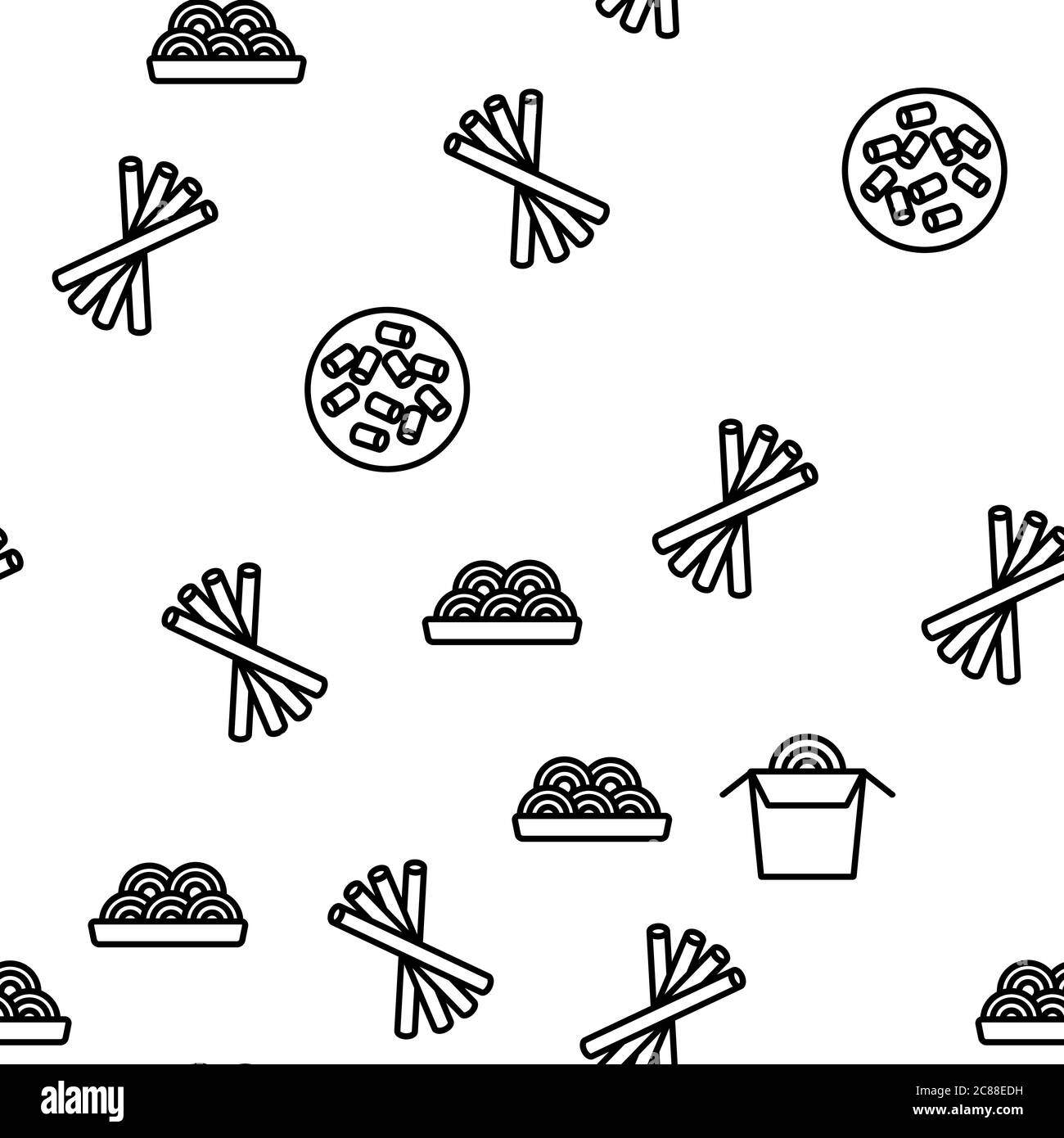 Wallpaper pasta Black and White Stock Photos & Images - Alamy
