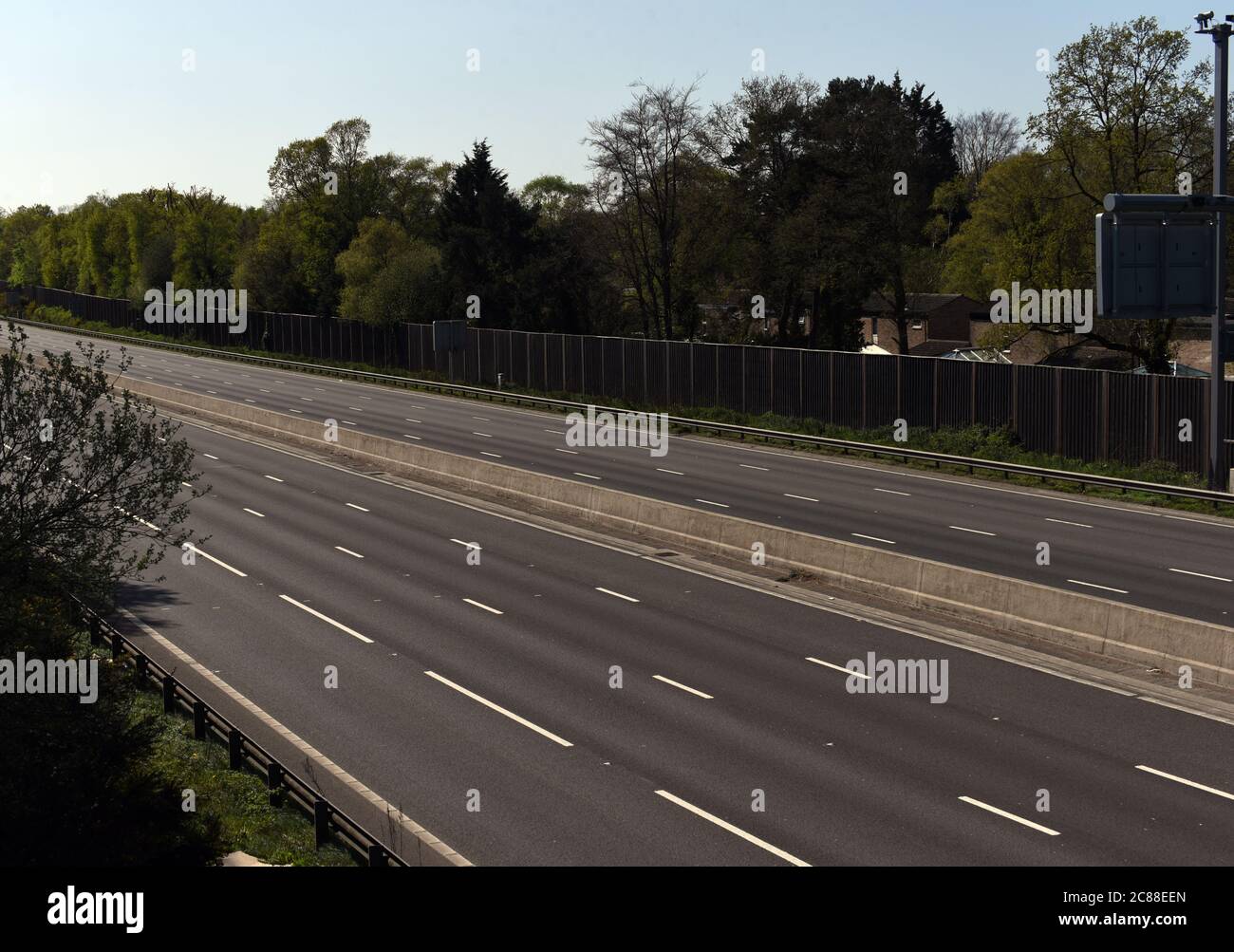 Empty motorway hi-res stock photography and images - Alamy