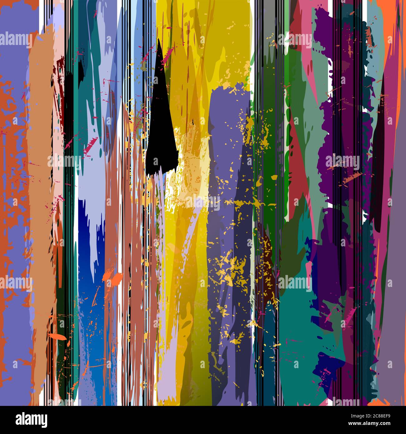 abstract background, with stripes, paint strokes and splashes Stock ...