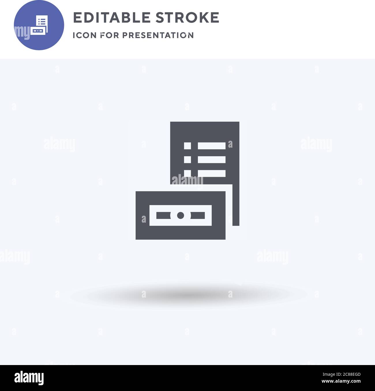 Tuition icon vector, filled flat sign, solid pictogram isolated on ...