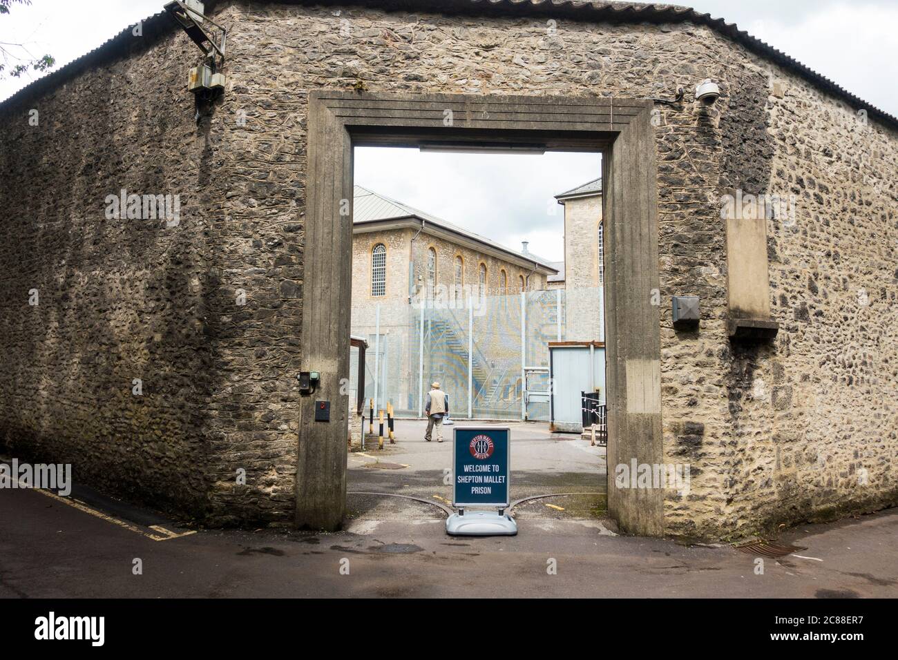 Shepton Mallet Prison, Shepton Mallet, Somerset, England, UK Stock ...