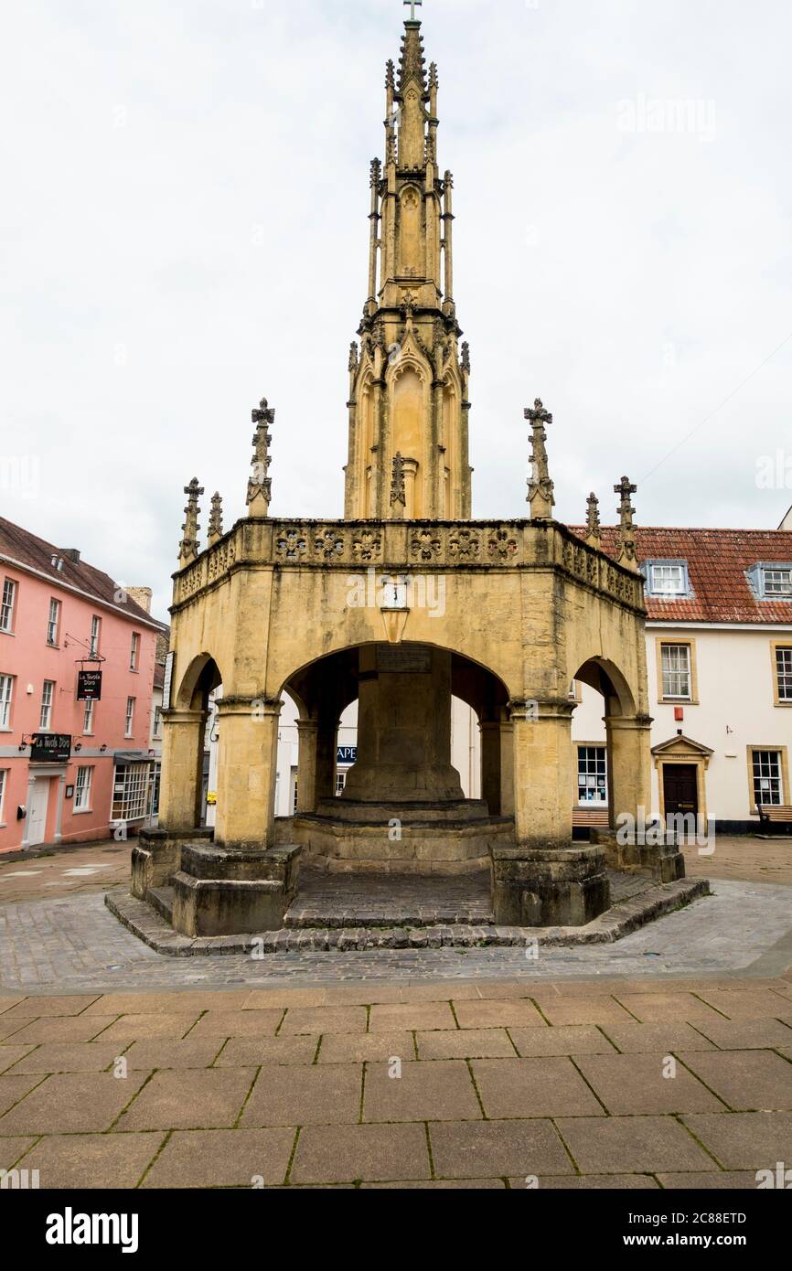 Market Cross at Shepton Mallet, Somerset, England, UK Stock Photo - Alamy
