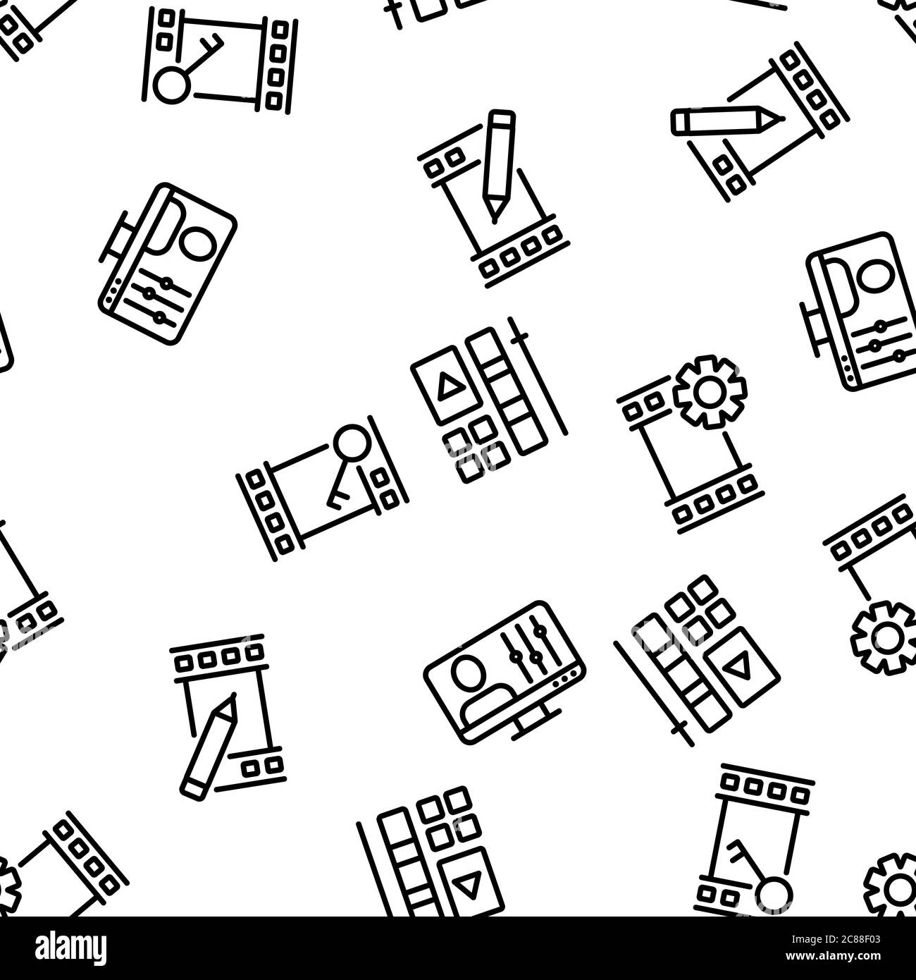 Editing movie editor Black and White Stock Photos & Images - Alamy