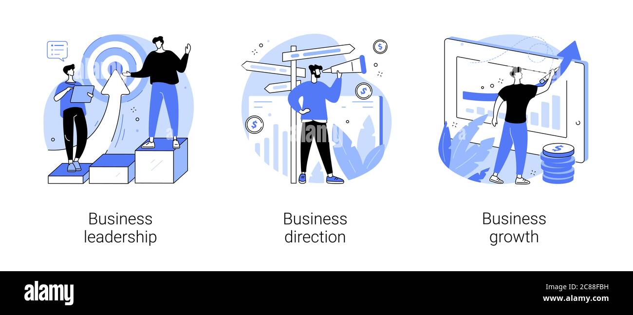 Business strategy abstract concept vector illustrations Stock Vector ...