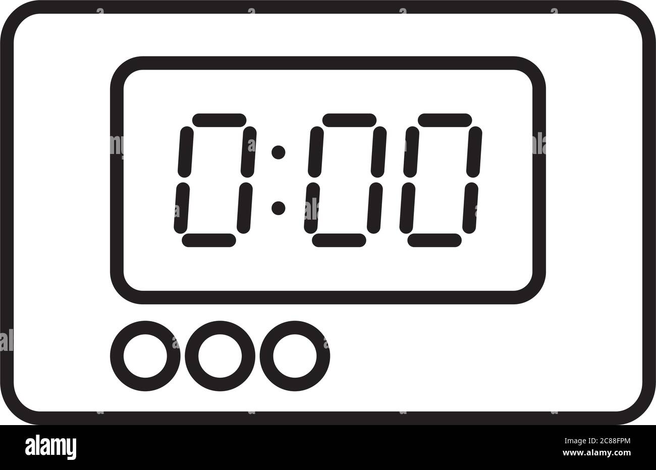 Digital Clock Logo