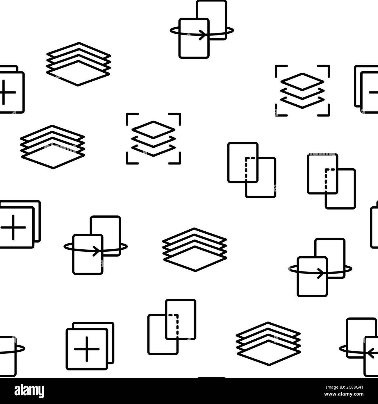 Layer Protect Material Vector Seamless Pattern Stock Vector Image & Art ...