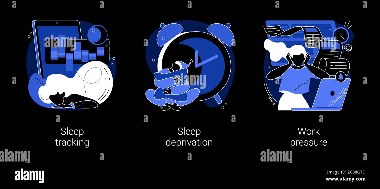 Stress management abstract concept vector illustrations Stock Vector ...