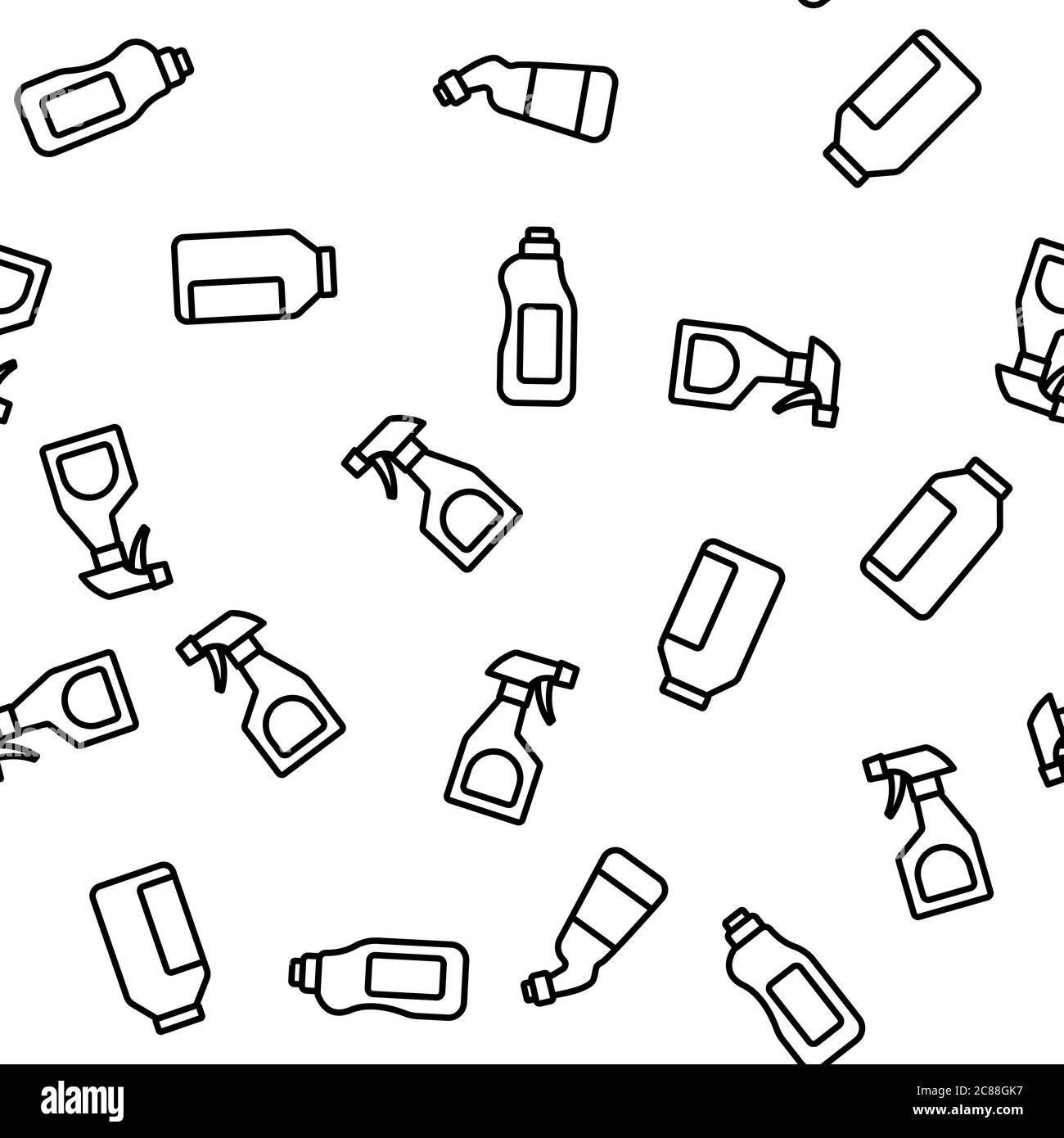 Detergent Cleaning Vector Seamless Pattern Stock Vector Image & Art - Alamy