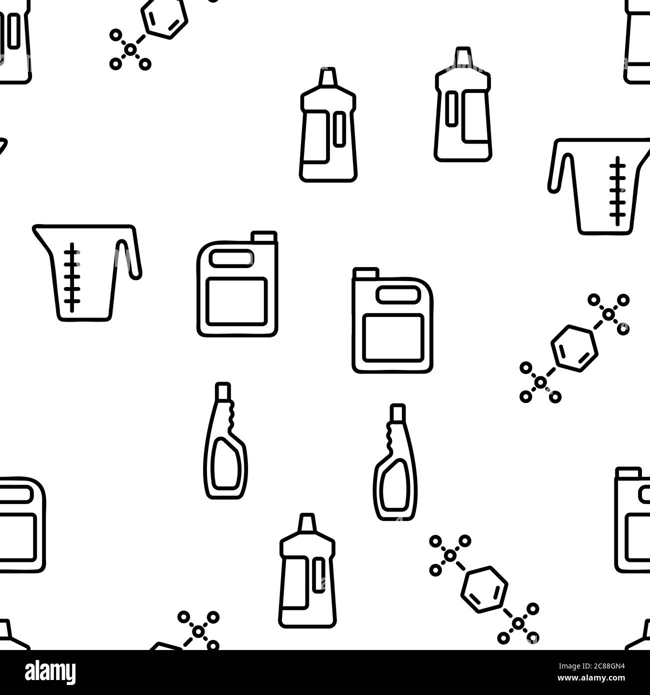 Detergent Cleaning Vector Seamless Pattern Stock Vector Image & Art - Alamy