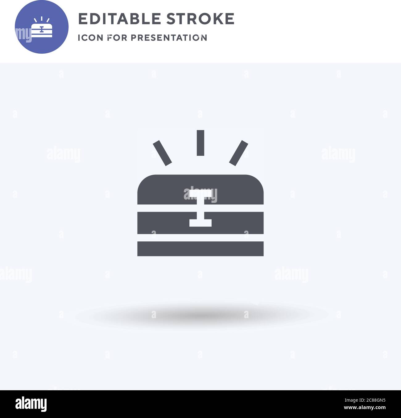 Pandoras Box icon vector, filled flat sign, solid pictogram isolated on ...