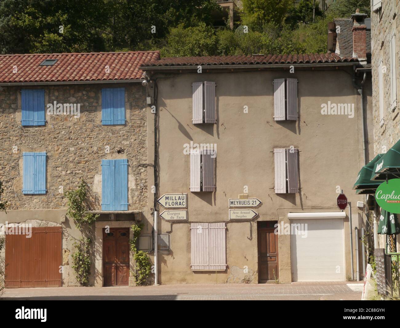 Old buildings in rural village hi-res stock photography and images - Alamy