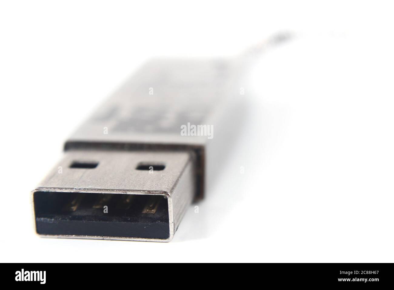 USB drive isolated on the white background Stock Photo - Alamy