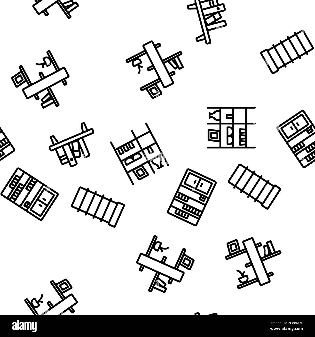 Lined shelving Stock Vector Images - Alamy