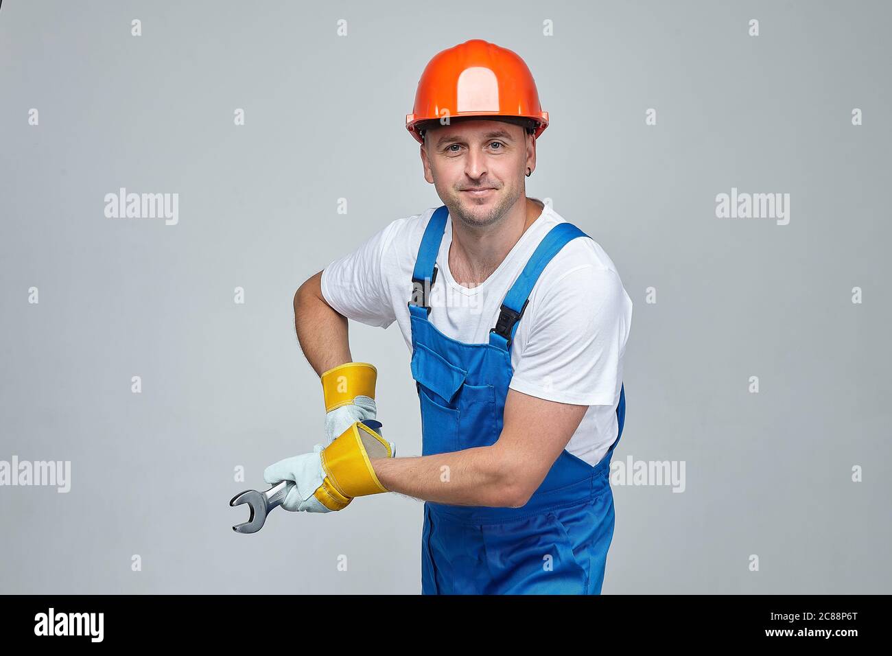 Professional headshot construction hi-res stock photography and images ...