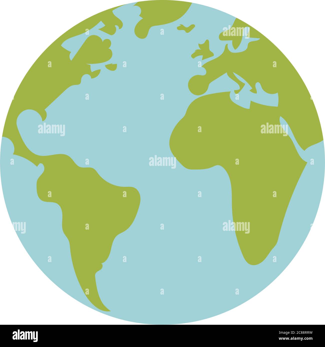 World sphere design, Planet continent earth and globe theme Vector ...