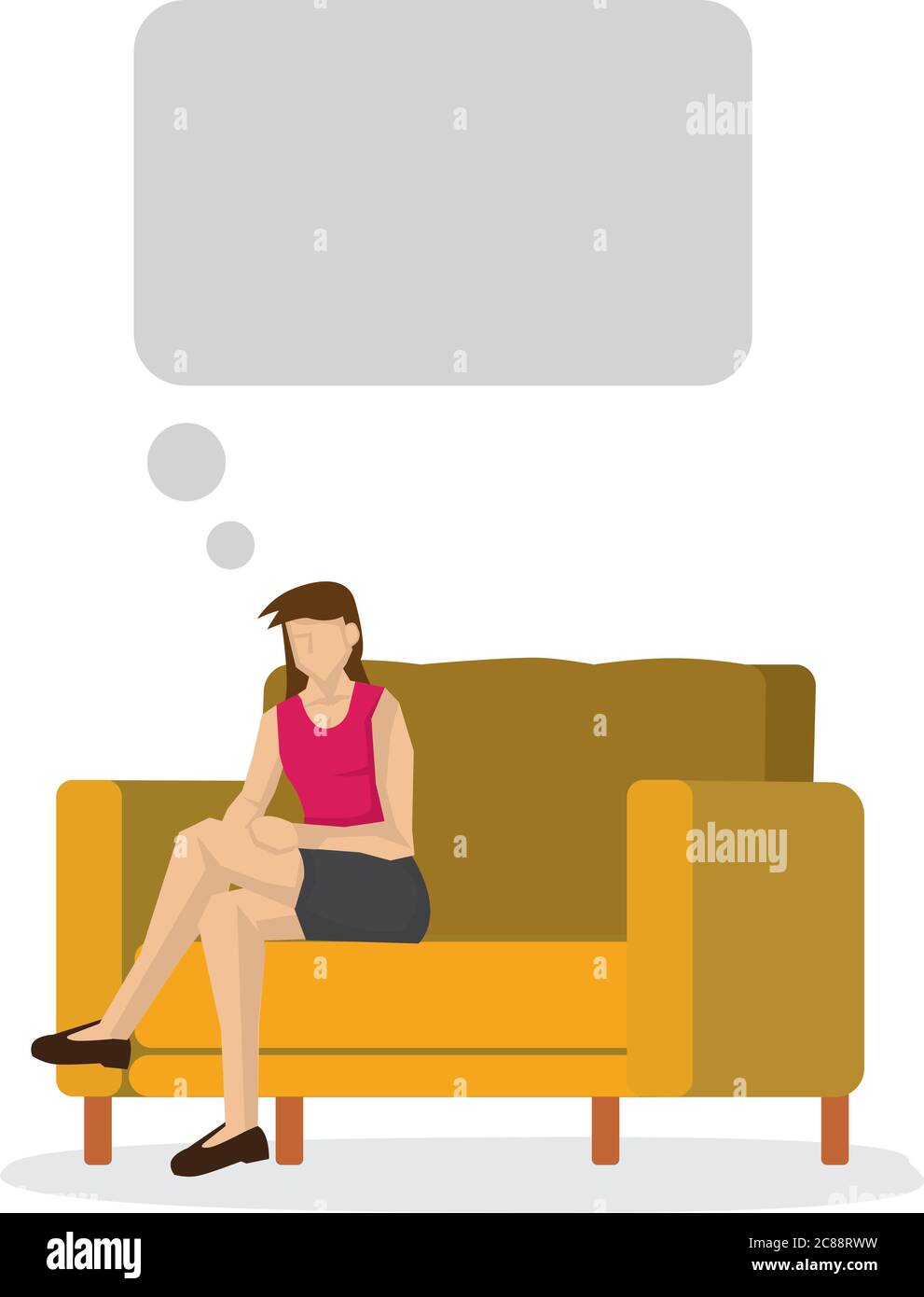 Indoors think Stock Vector Images - Alamy