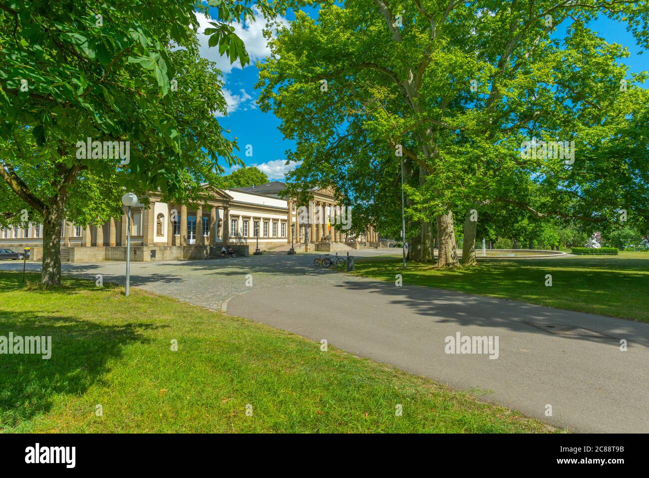 Museum Schloss Rosenstein or Castle Rosenstein, Rosensteinpark, City ...