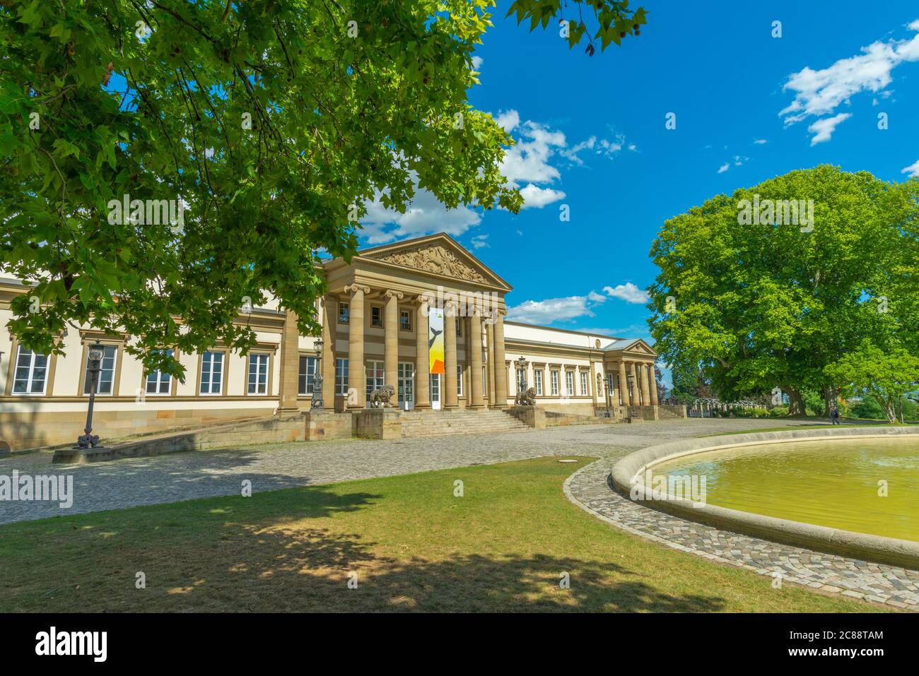 Museum Schloss Rosenstein or Castle Rosenstein, Rosensteinpark, City ...