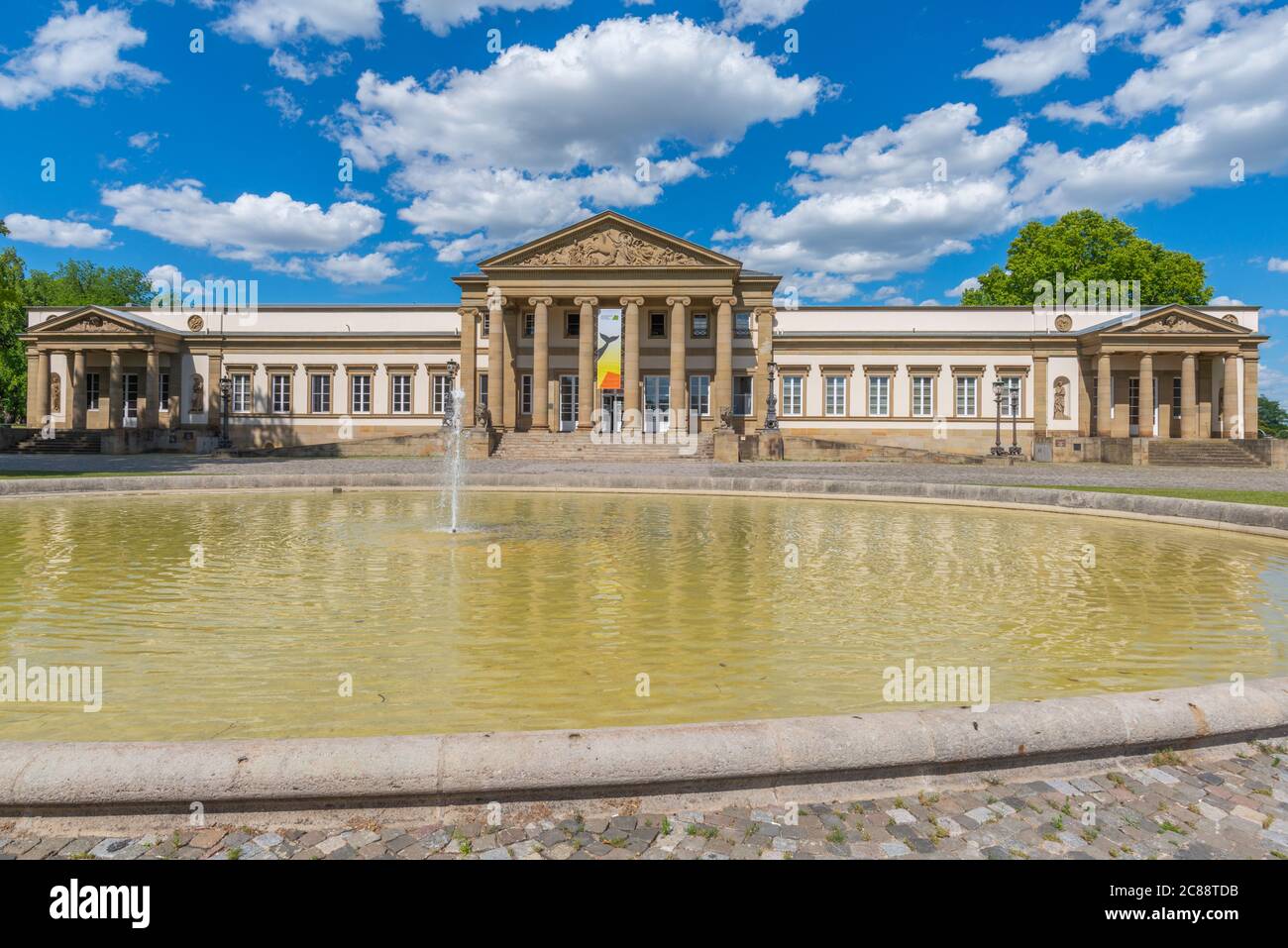 Museum Schloss Rosenstein or Castle Rosenstein, Rosensteinpark, City ...