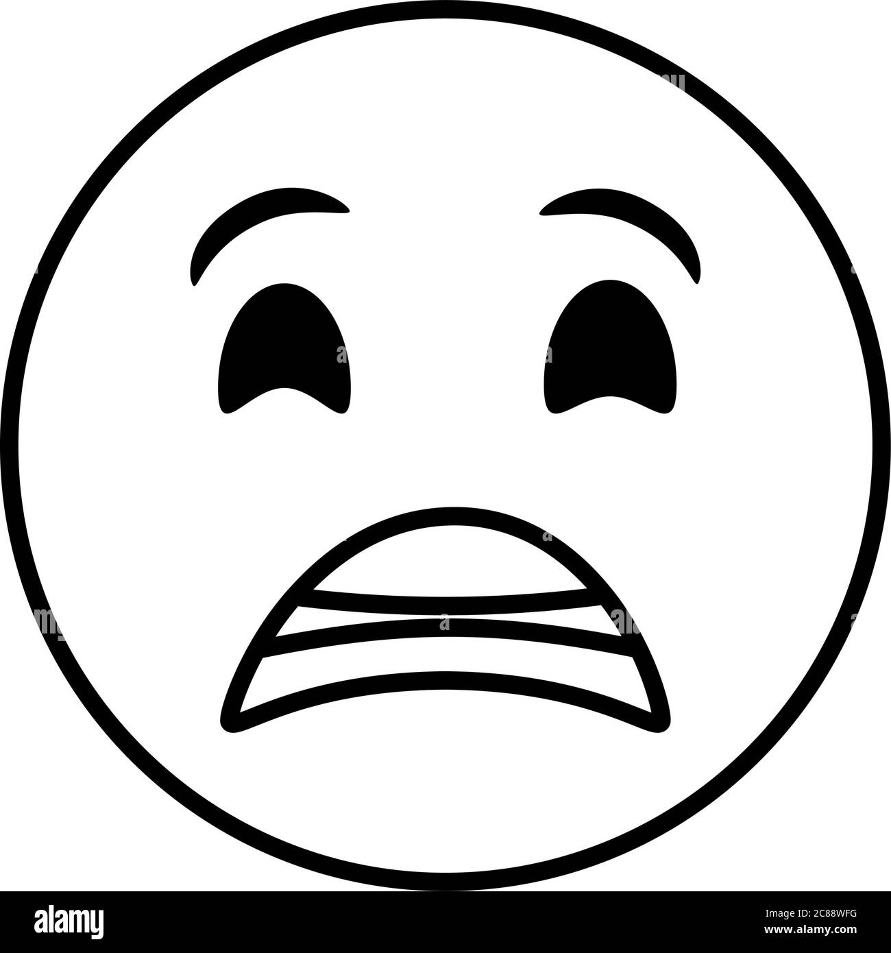 Smiley Face Icon Cold