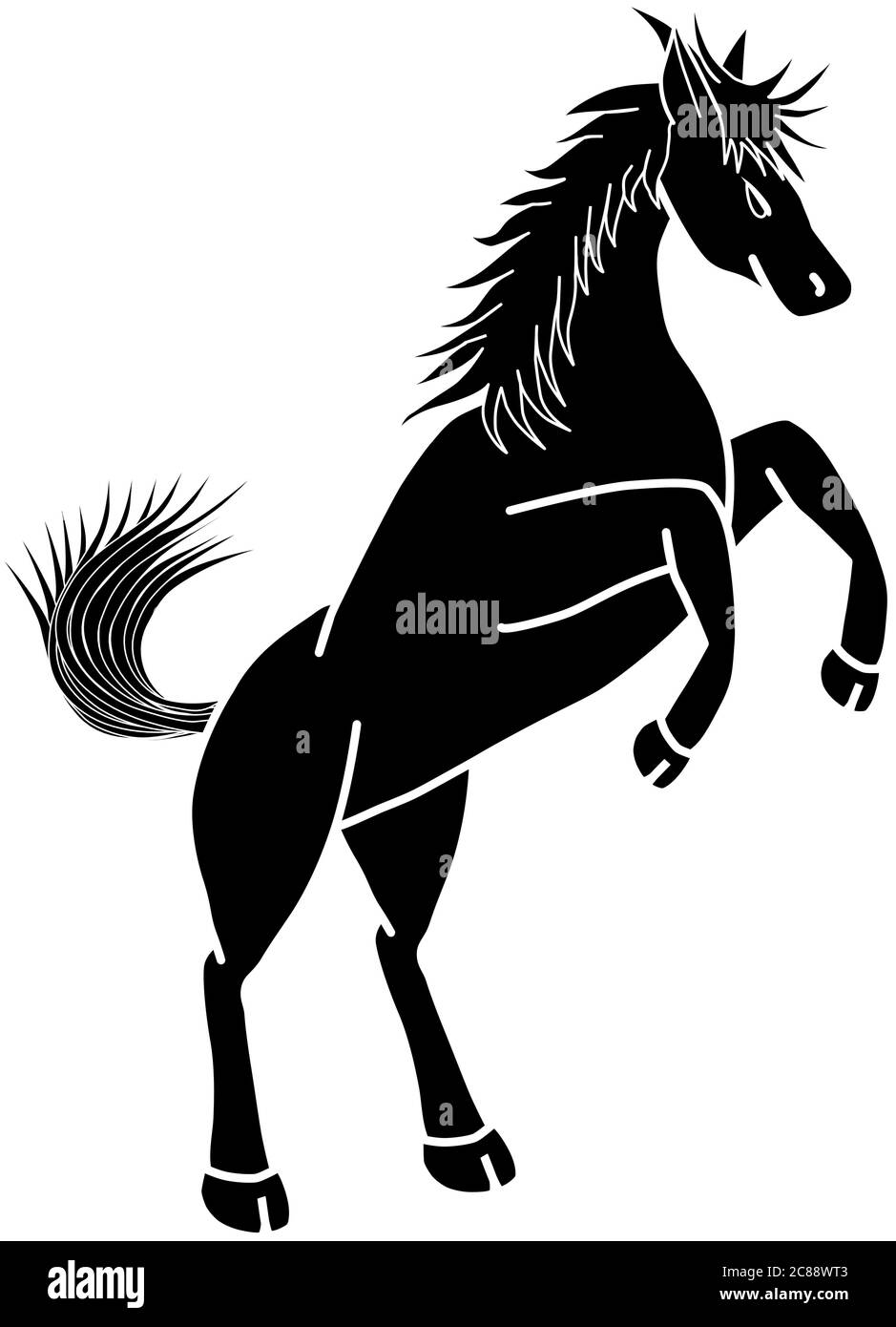 Animal signature Black and White Stock Photos & Images - Alamy