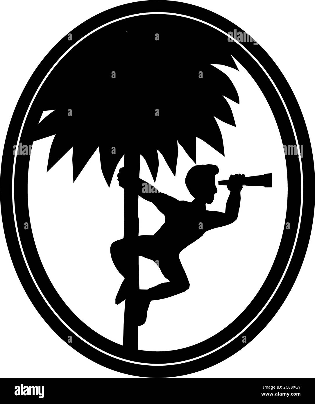 View from high place Black and White Stock Photos & Images - Alamy