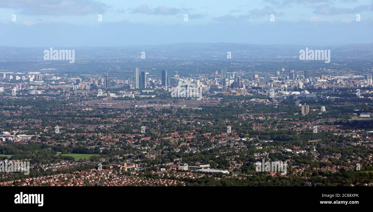 Manchester skyline silhouette hi-res stock photography and images - Alamy