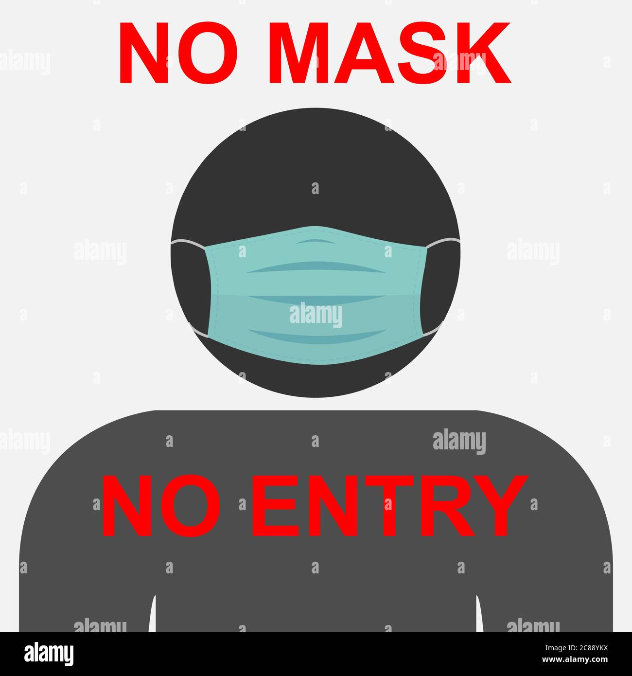 Black face covering Stock Vector Images - Alamy