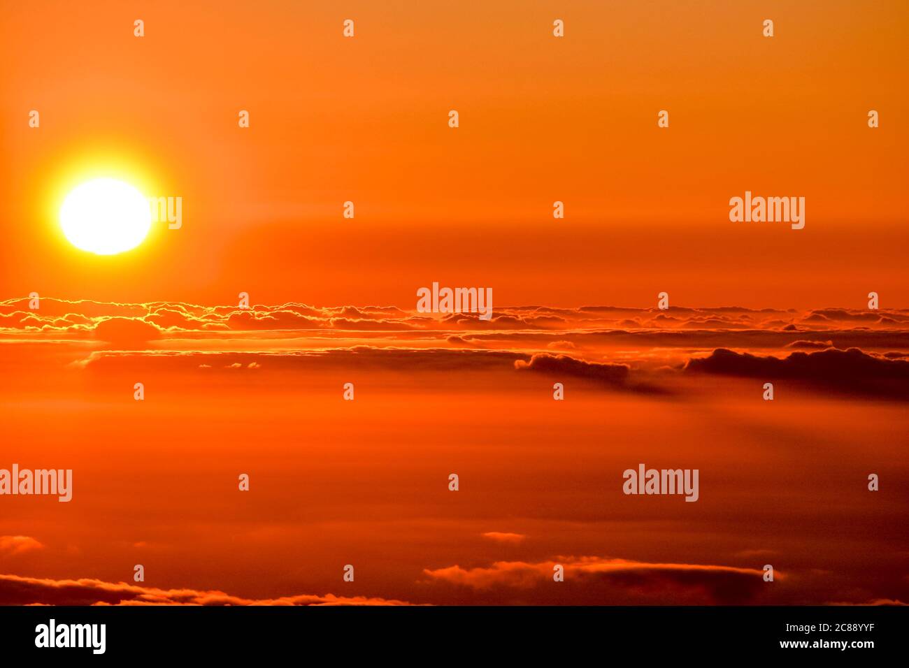 Mar de Nubes, Sea Cloud on the High Mountains Phenomenon in Tenerife ...