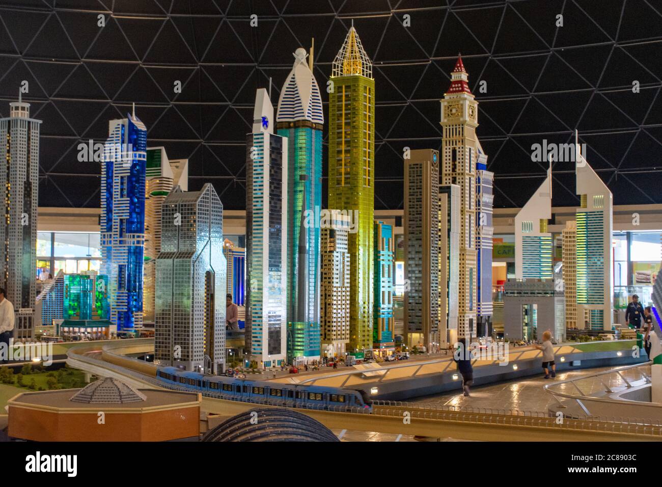 "Dubai, Dubai/United Arab Emirates - 03/07.2020: Legoland Dubai ...
