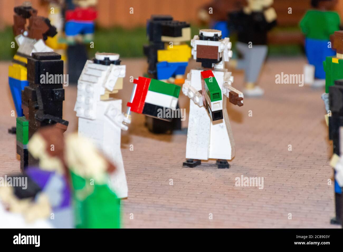 "Dubai, Dubai/United Arab Emirates - 03/07.2020: Legoland Dubai ...