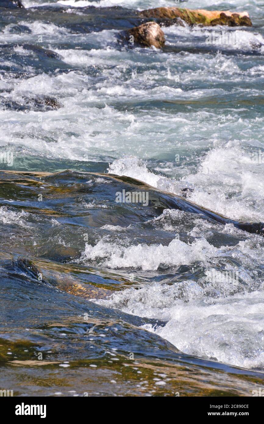 Photo Picture of a Beautiful Water Splash Waterfall Stock Photo - Alamy