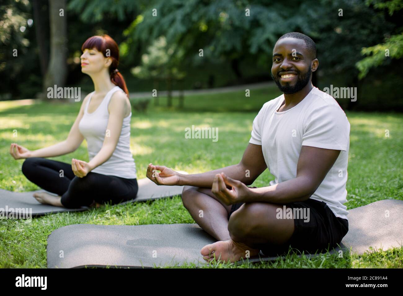 Happy Yoga Man