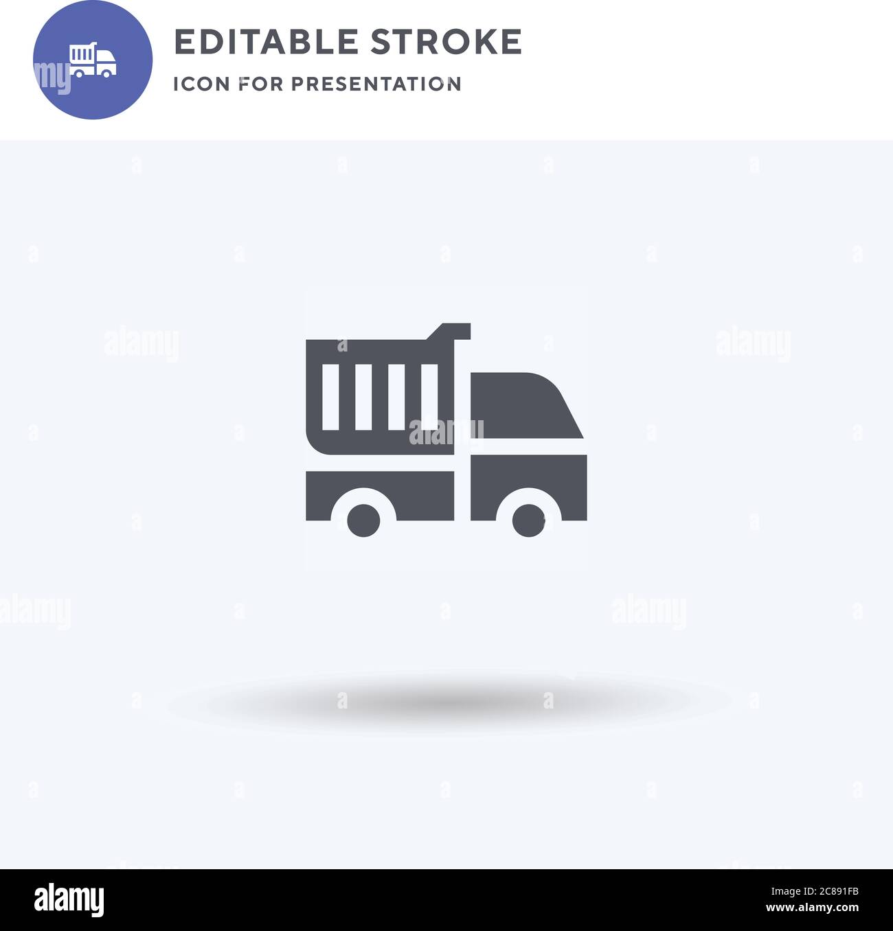 Heavy Machinery icon vector, filled flat sign, solid pictogram isolated ...