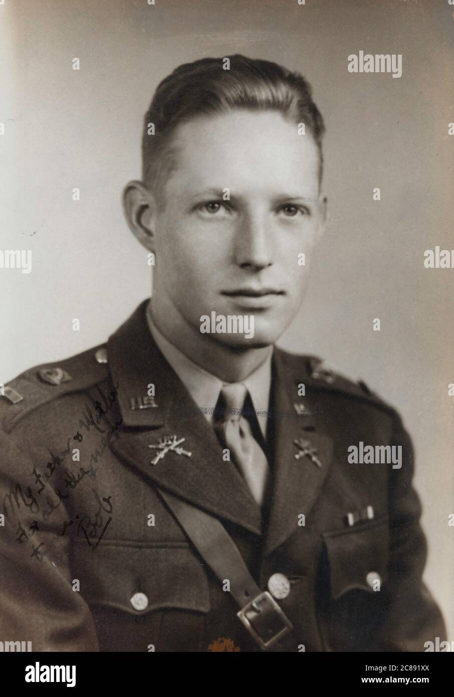 1940s portrait young army man hi-res stock photography and images - Alamy
