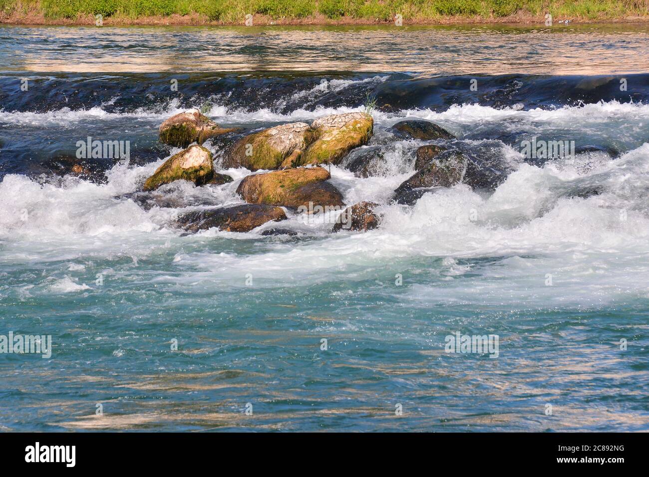 Photo Picture of a Beautiful Water Splash Waterfall Stock Photo - Alamy
