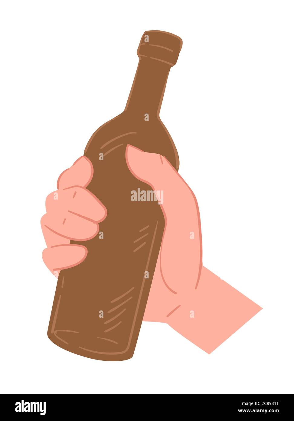 Sweet bottle vitamin cartoon Cut Out Stock Images & Pictures - Alamy