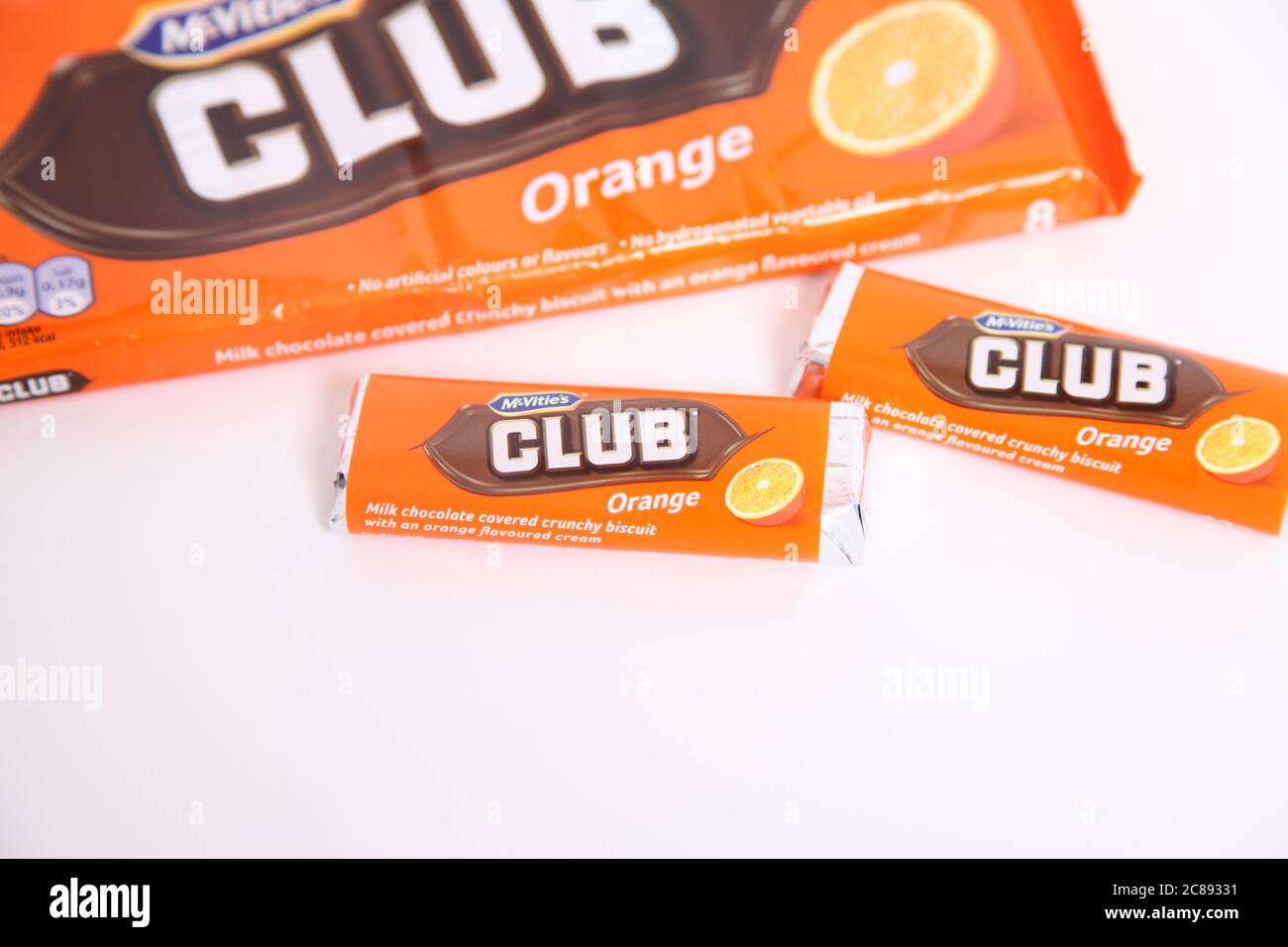 Mcvities club orange hi-res stock photography and images - Alamy
