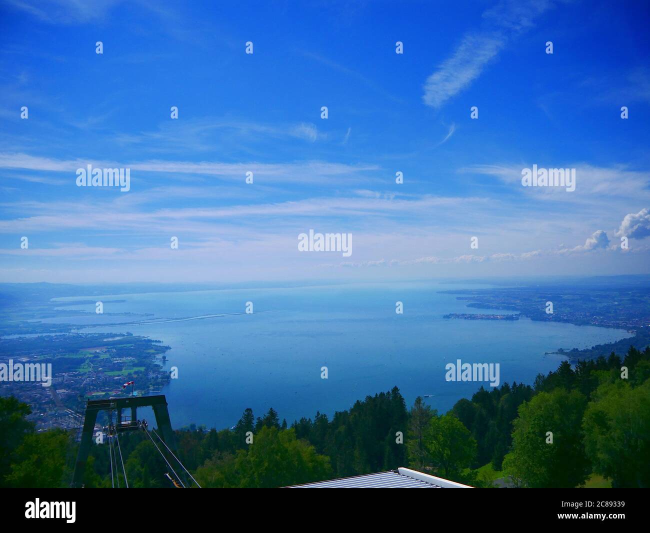 Bregenz, Austria: Panorama from the Pfänder (mountain Stock Photo - Alamy