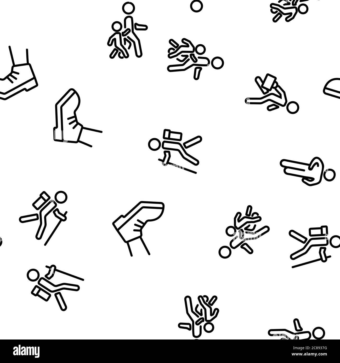 Signs walkway Stock Vector Images - Alamy