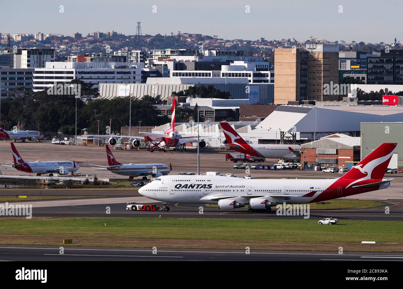 Sydney, Australia. 22nd July, 2020. Australia's national airline Qantas ...