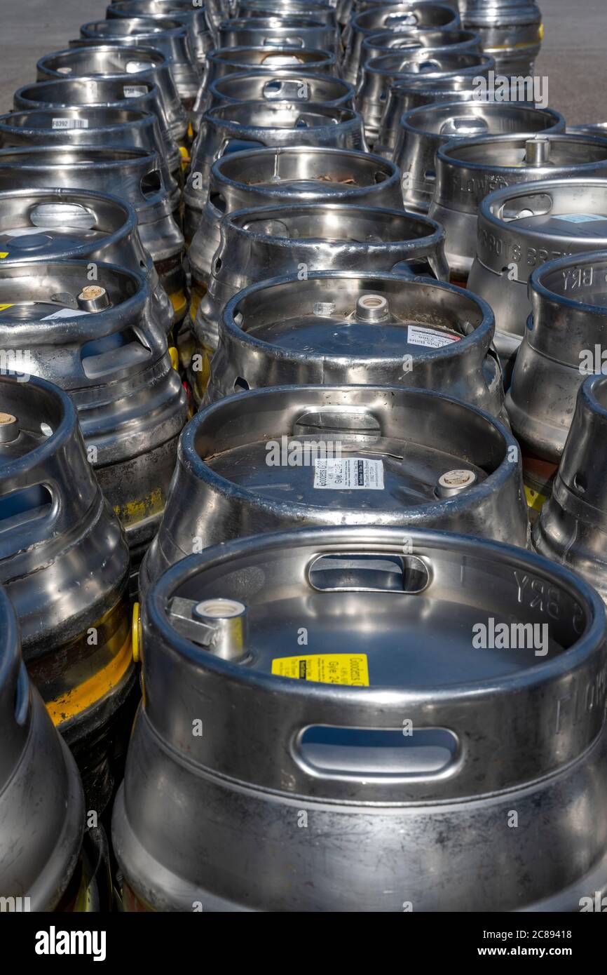 Aluminium Beer Barrel High Resolution Stock Photography and Images - Alamy