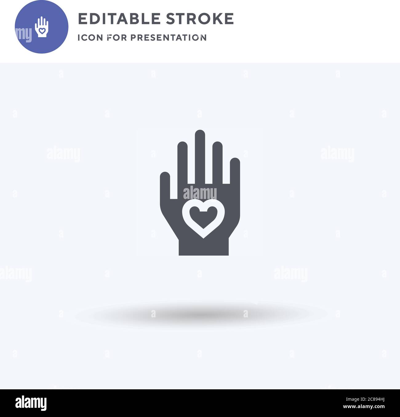 Welfare icon vector, filled flat sign, solid pictogram isolated on ...