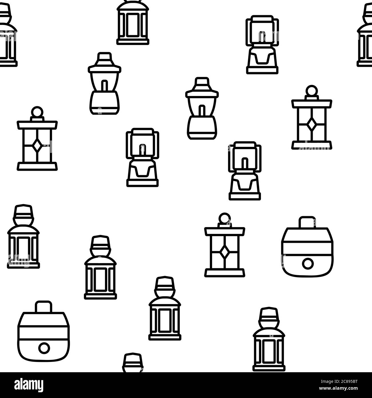 Decorative white lantern burning candle Stock Vector Images - Alamy