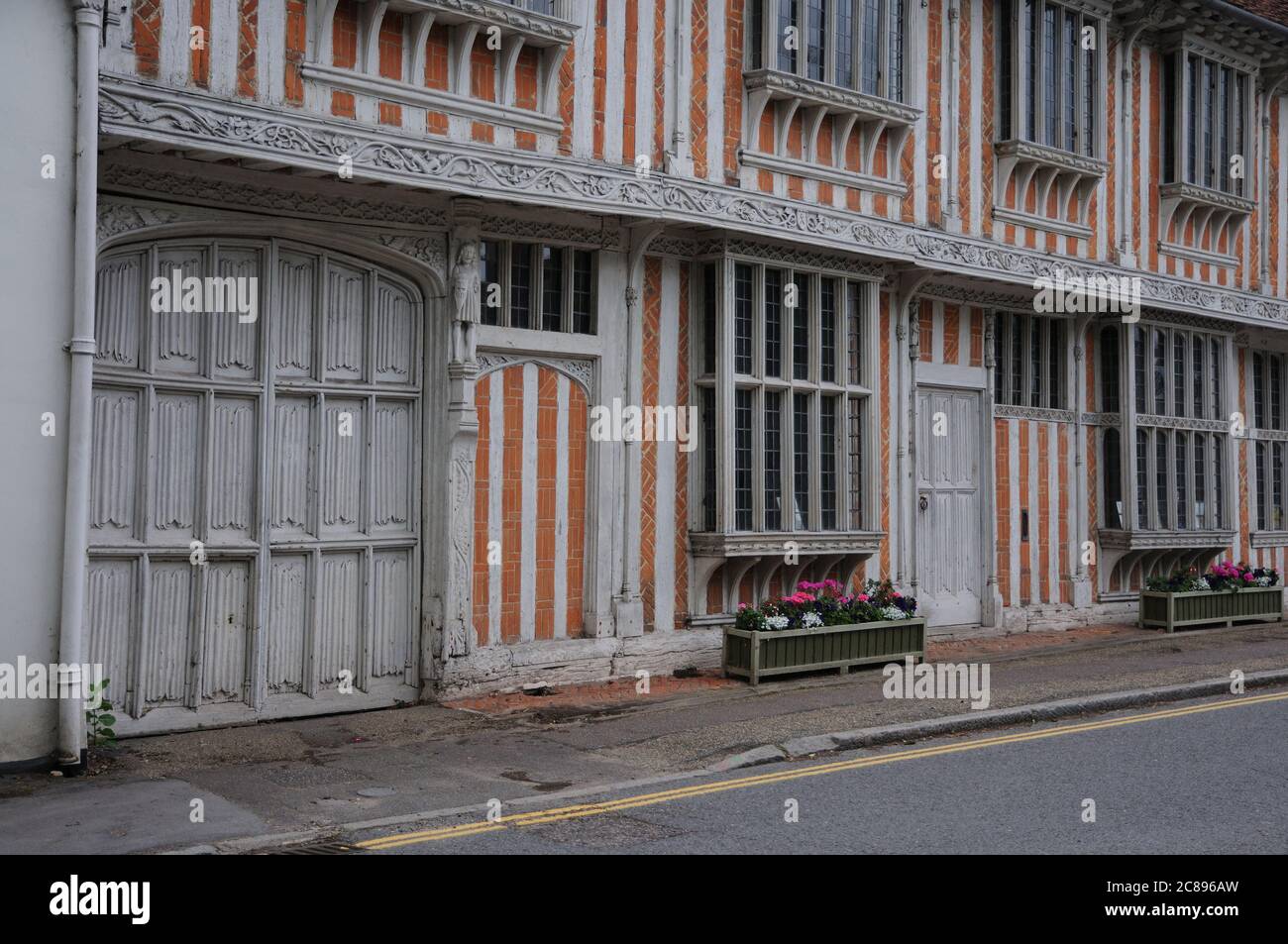 Paycocke's, West Street,Coggeshall, Essex, was built as a Tudor cloth ...